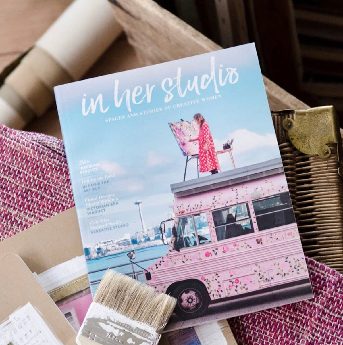 In Her Studio Magazine – Carrie Schmitt